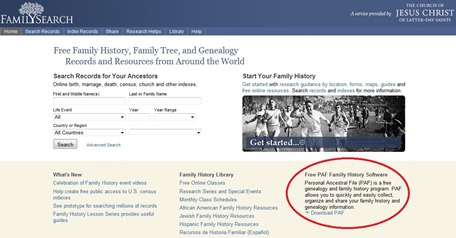 Beyond the Home: How to Use Personal Ancestral File